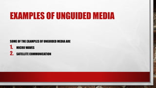 Transmission media | PPT | Free Download