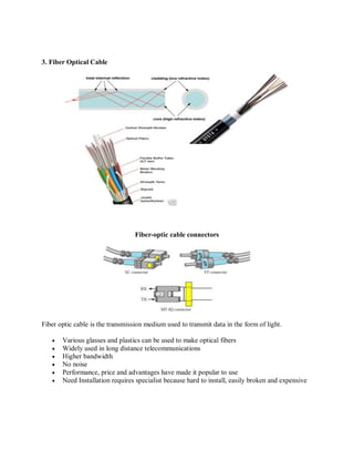 Transmission Media and Topologies .pdf | Computer Networking | Computing