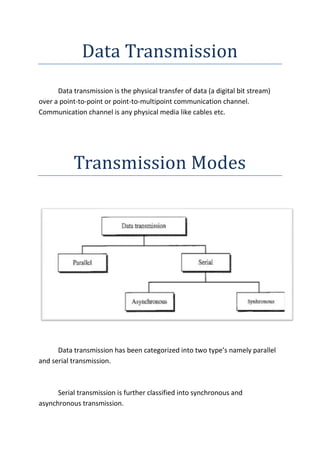 Transmission modes | DOCX