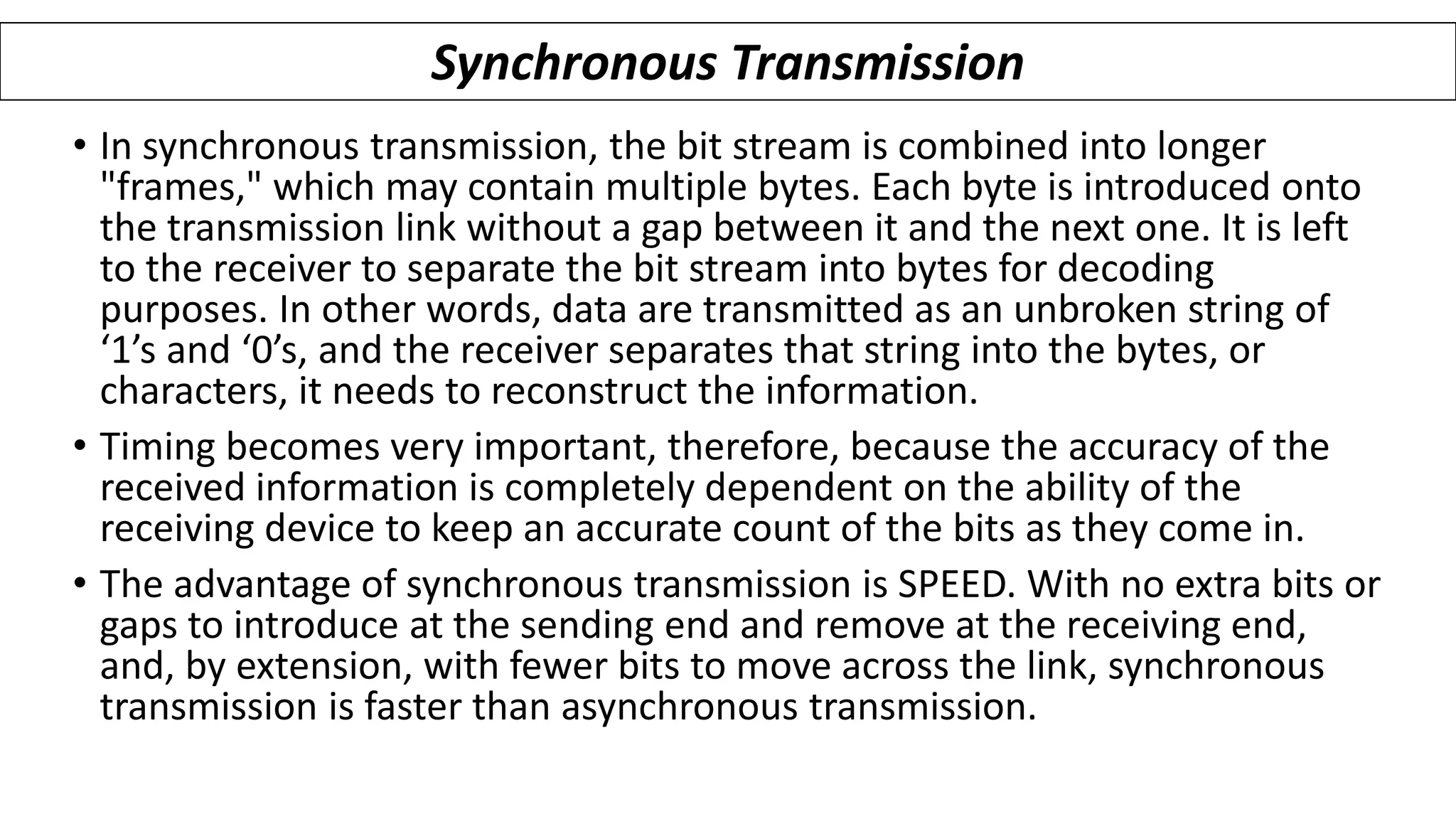 Transmission modes | PPSX