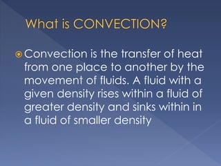 Convection Examples In Everyday Life