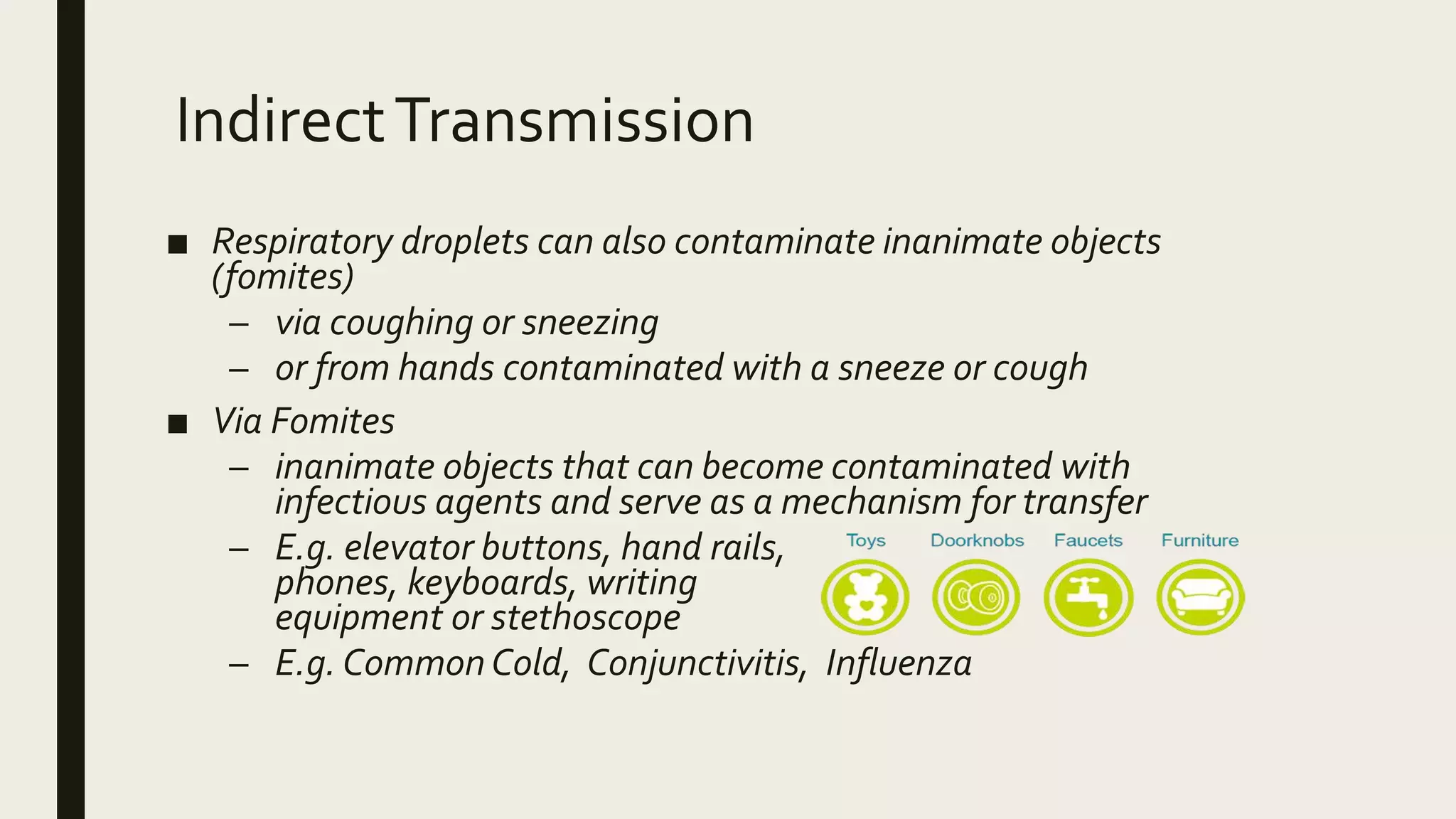 Transmission of infectious disease | PPTX