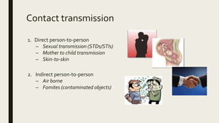 Transmission of infectious disease | PPTX