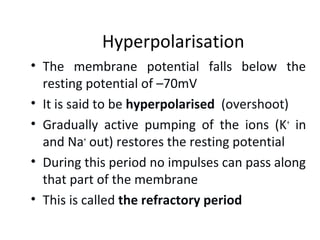 Transmission of nerve impulses | PPT