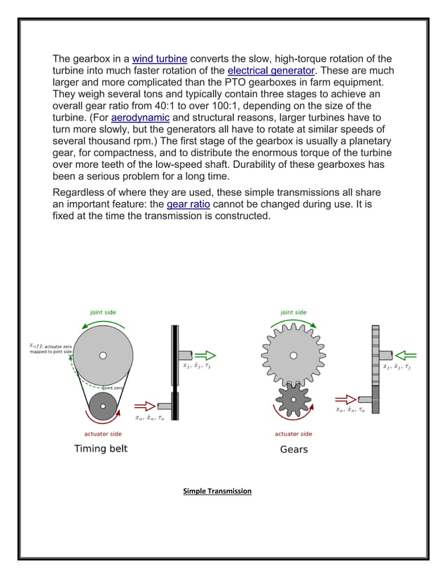 Transmission system | PDF | Auto Technology | Automotive