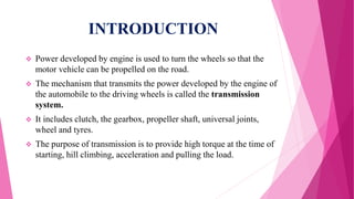 Transmission system | PPTX