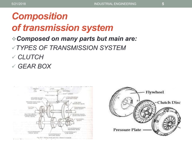 Transmission system of automobile | PPTX | Auto Technology | Automotive