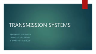 Transmission systems | PPT