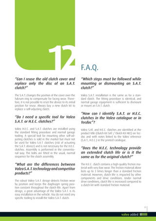 Valeo Transmission Systems Clutch SAT-HEC valeoscope product focus ...