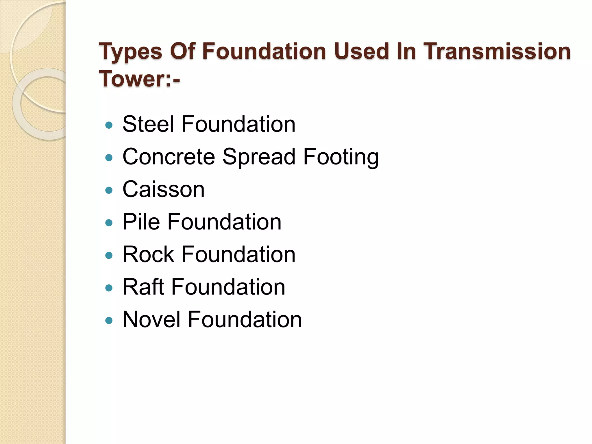 Transmission tower | PPTX