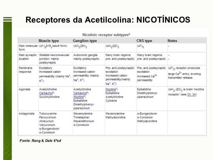 Transmissão Colinérgica