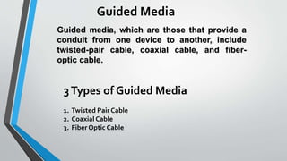 Transmisssion media | PPTX