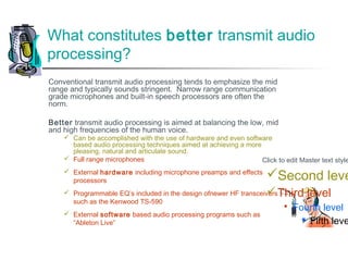 Transmitaudioprocessing | PPT