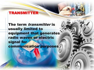 Transmitter | PPTX
