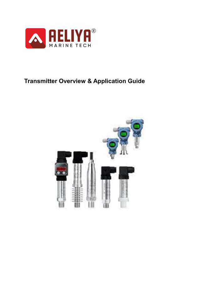 Transmitter Overview & Application Guide | PDF