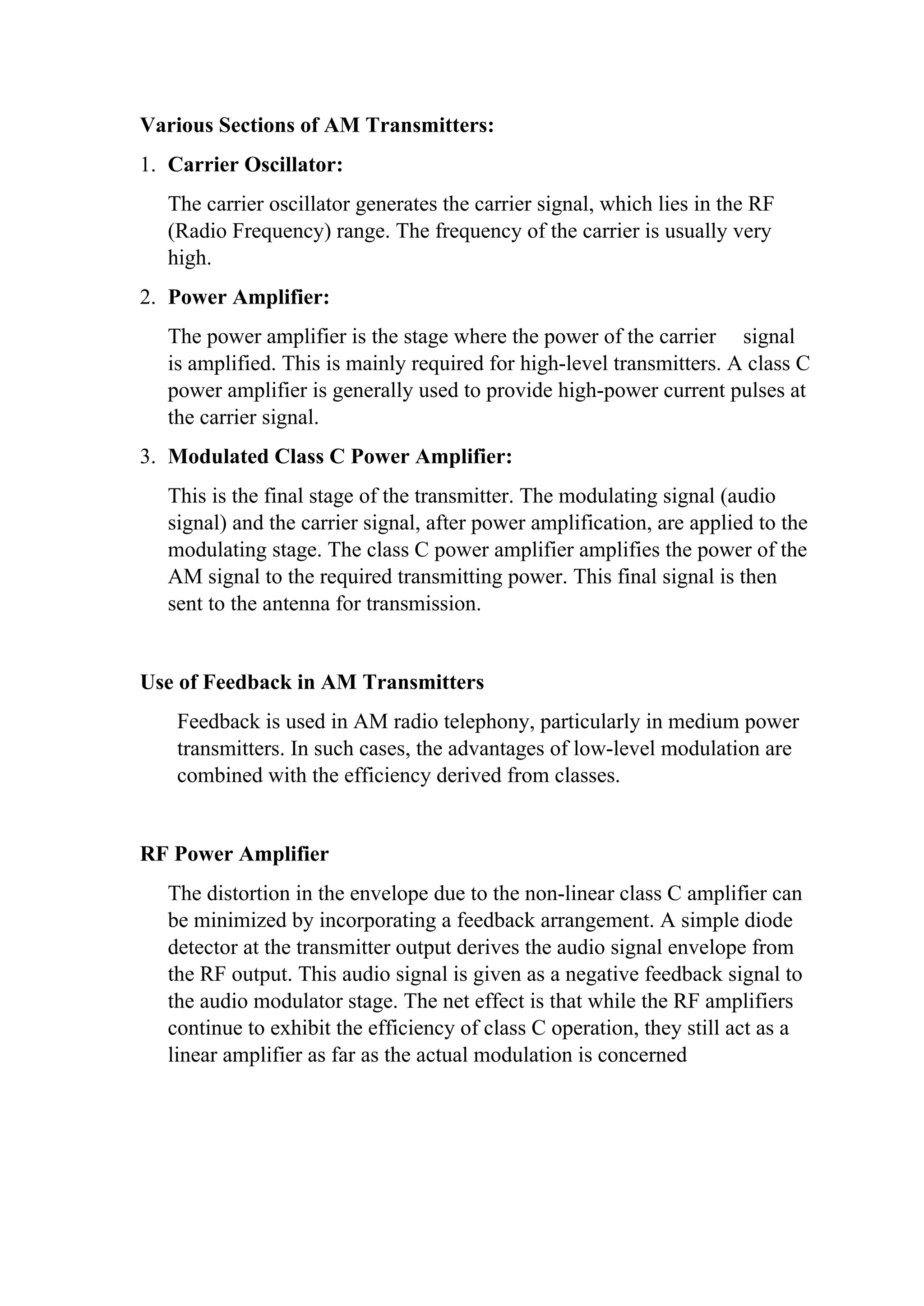 Radio Transmitters and Receivers Material | DOCX