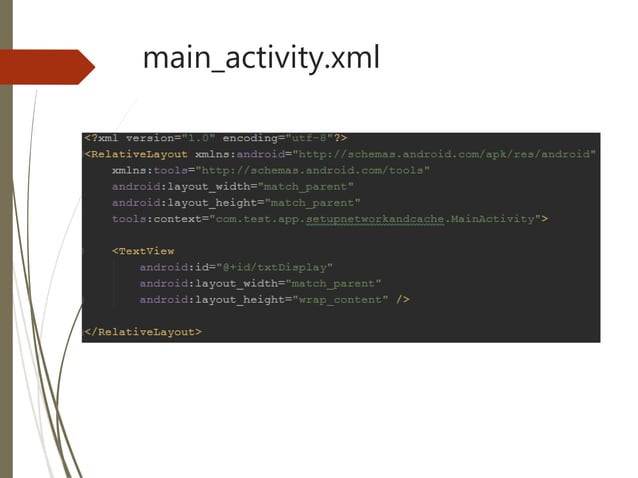 Transmitting network data using volley(14 09-16) | PPTX