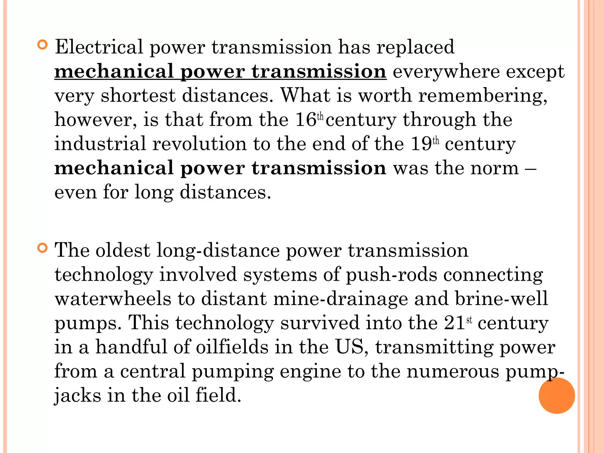 Transmitting power over distance and time | PPT