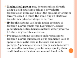 Transmitting power over distance and time | PPT