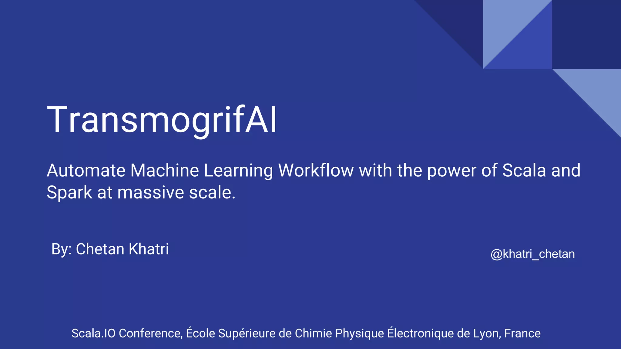 Transmogrifai Automate Machine Learning Workflow With The Power Of Scala And Spark At Massive