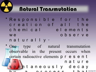Transmutation | PPTX