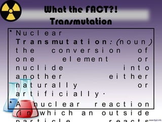 Transmutation | PPTX