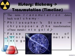 Transmutation | PPTX