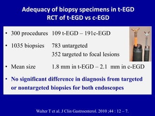 Transnasal esogastroduodenoscopy & EBM | PPTX