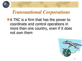 Transnational corporations | PPTX