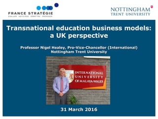 Transnational education business models: a UK perspective | PPT