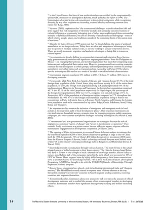 Transnationalism: A New Mode of Immigration Integration | PDF