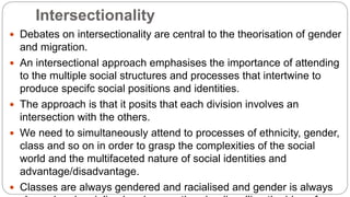 Transnational mobilities and intersectionality | PPTX