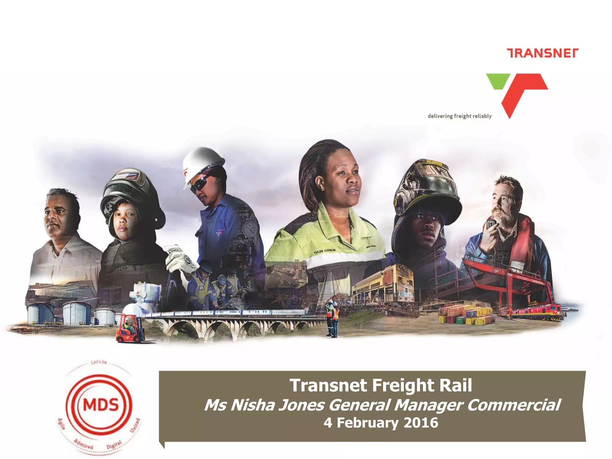 Transnet freight rail corridor development programme and road to rail ...