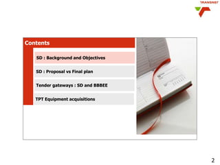 Transnet tpt sd | PPT