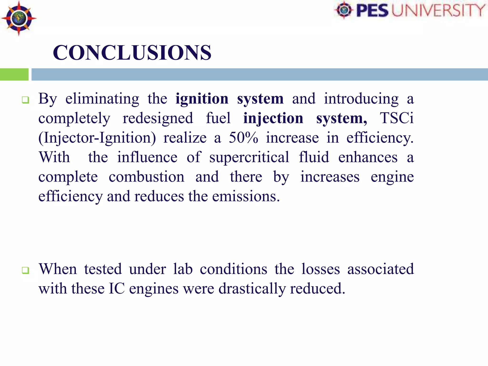 Transonic combustion,Injection-Ignition system. | PPTX