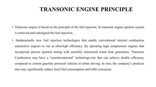 Transonic engine | PPTX
