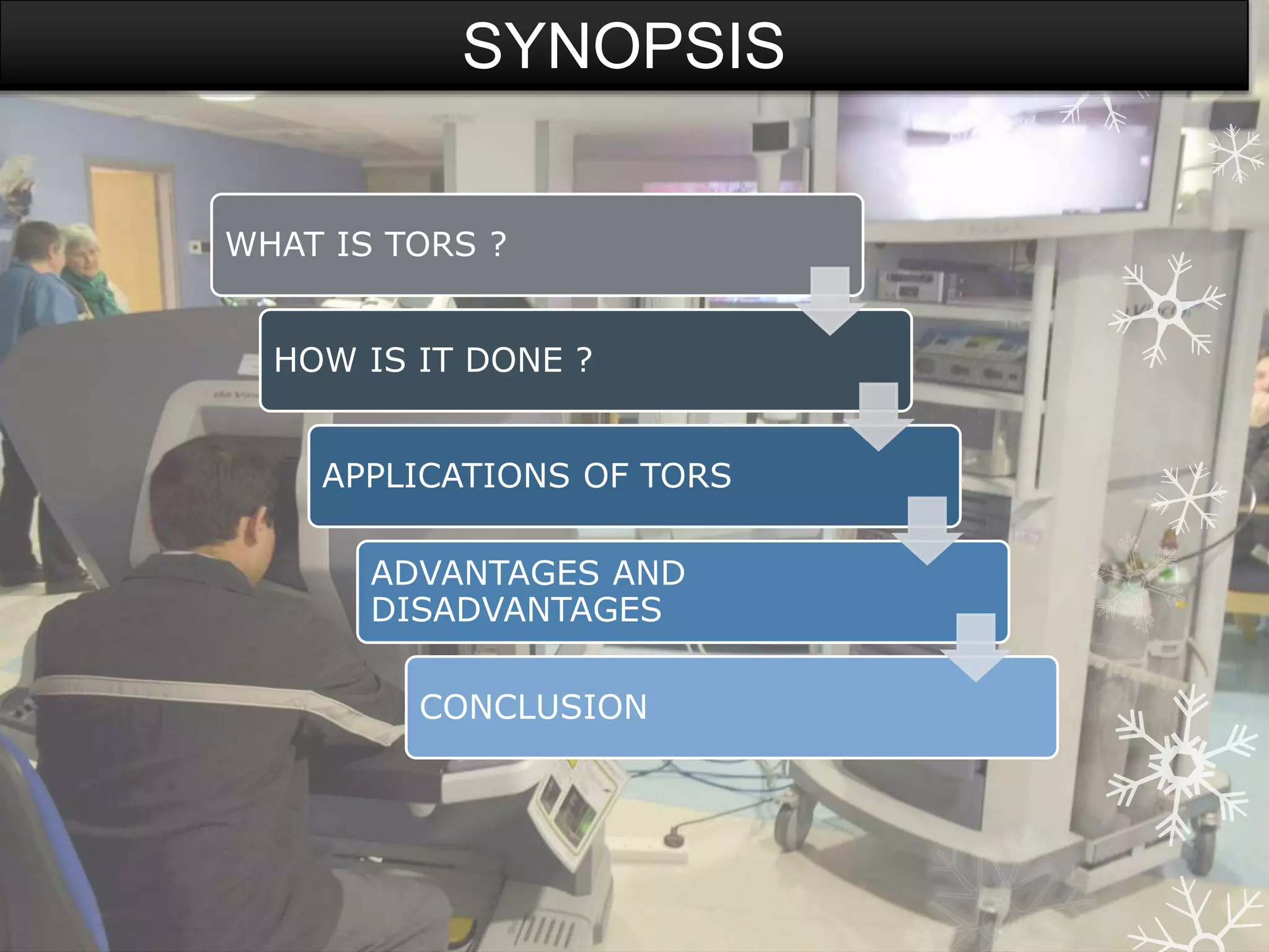 Transoral robotic surergy-TORS - A REVIEW | PPTX