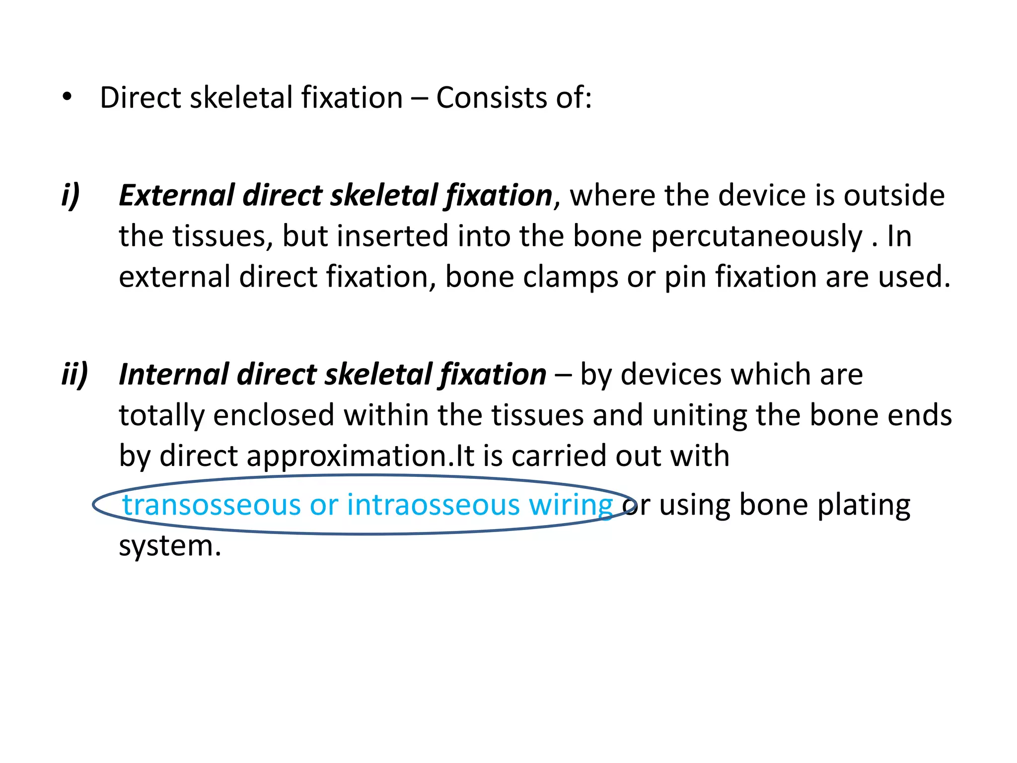 Transosseus wiring circumferential wiring dentoalveolar fracture | PPTX