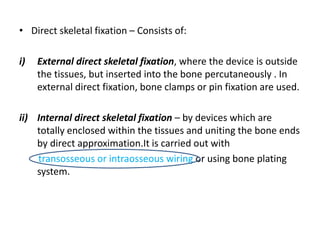 Transosseus wiring circumferential wiring dentoalveolar fracture | PPTX ...