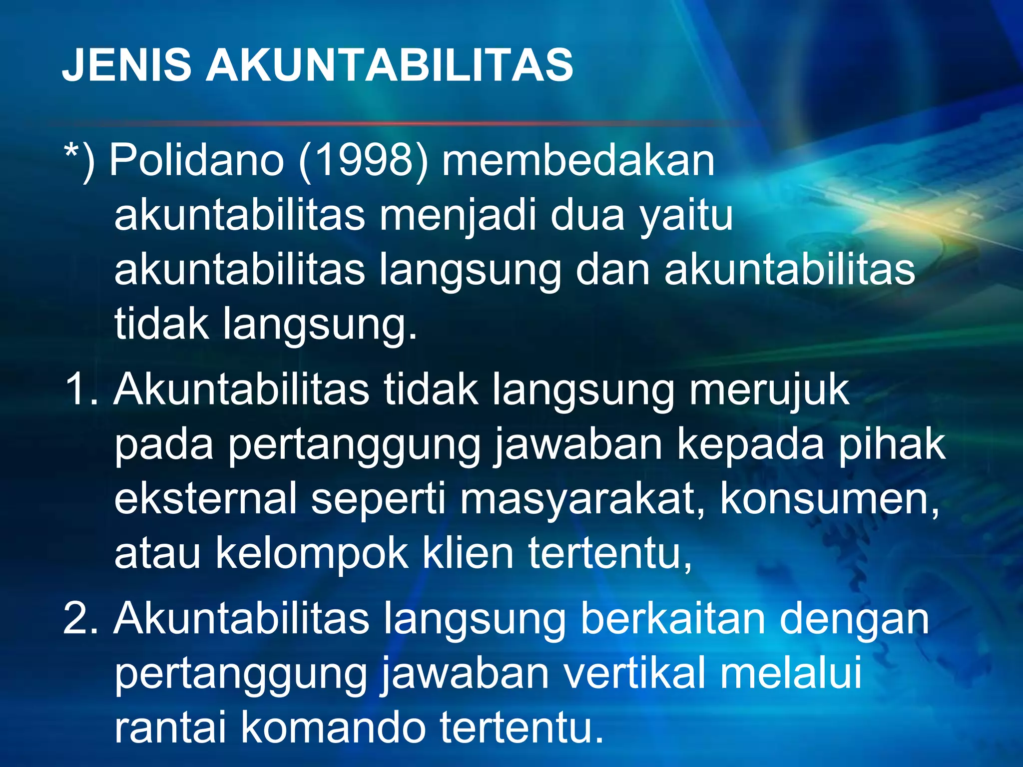 Transparansi akuntabilitas pelayanan publik | PPTX