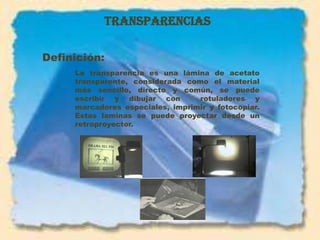 Transparencias | PPT