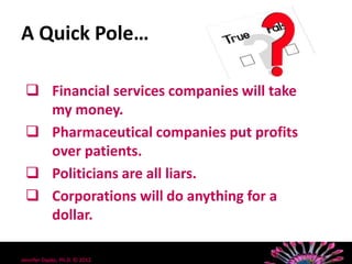 Transparency: what it means to your customers and its impact to your ...