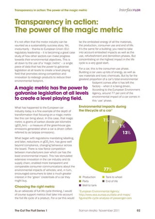 Transparency at work the magic that changed the car industry | PDF