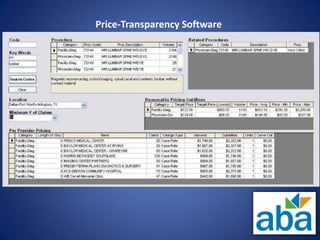 Transparency Pricing Presentation | PDF | Health Insurance | Insurance