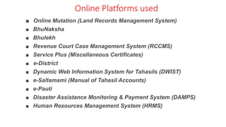TRANSPARENCY THROUGH INTRODUCTION OF TECHNOLOGY IN PUBLIC SERVICE.pptx