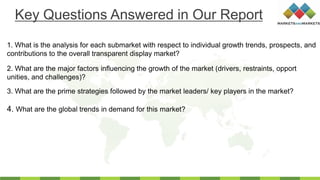 Transparent display market | PDF