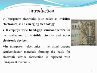 Transparent Electronics PPT (For download https://www.youtube.com/watch ...
