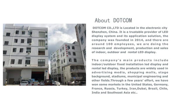 Transparent led display dotcom 2018.06 | Malls & Shopping Centers | Attractions