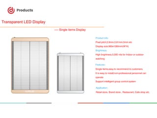Transparent led screen | PPT