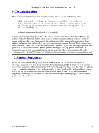 Transparent proxy | PDF